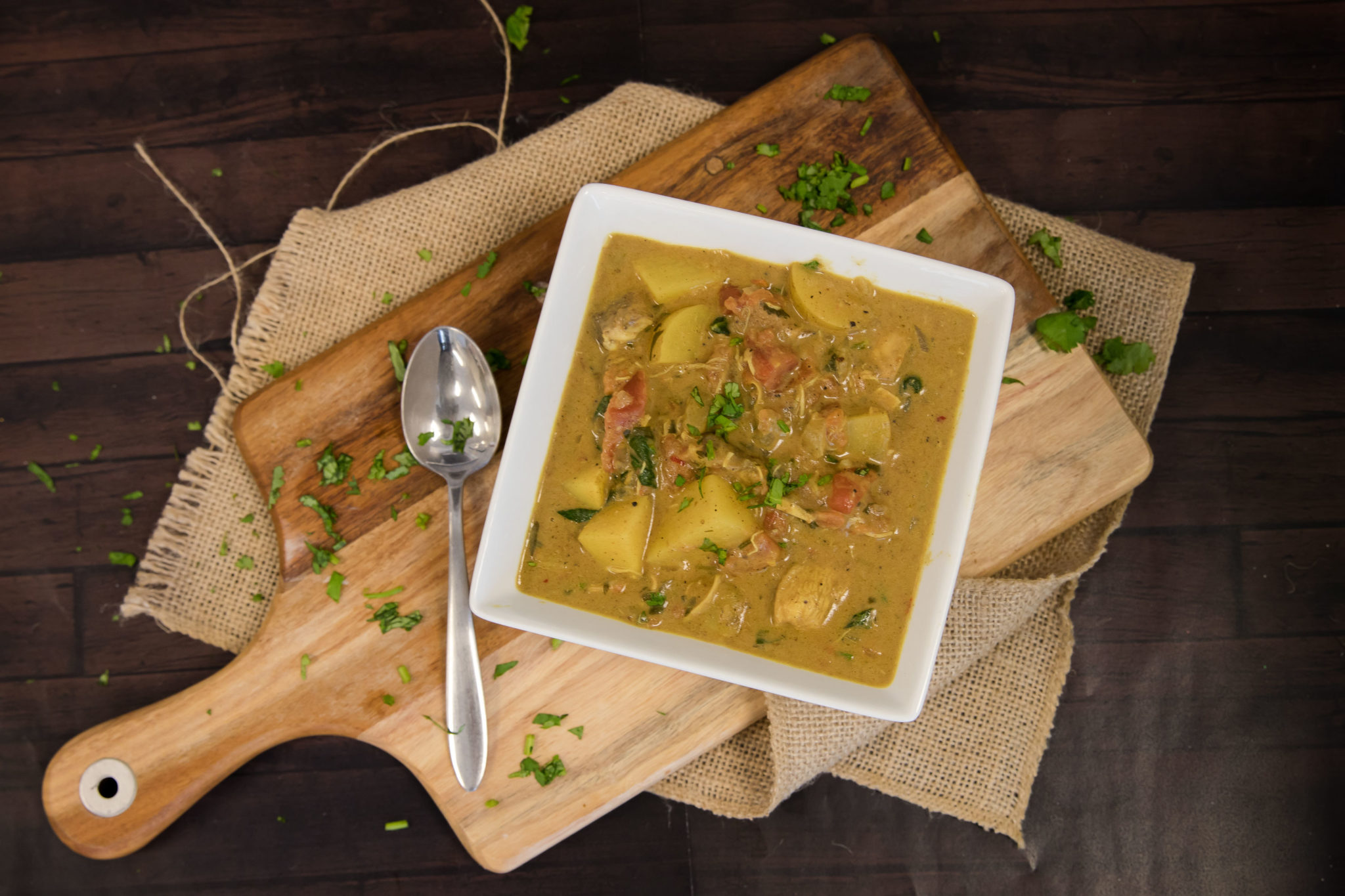 Curry Chicken and Potato Stew - EarthFresh Recipe