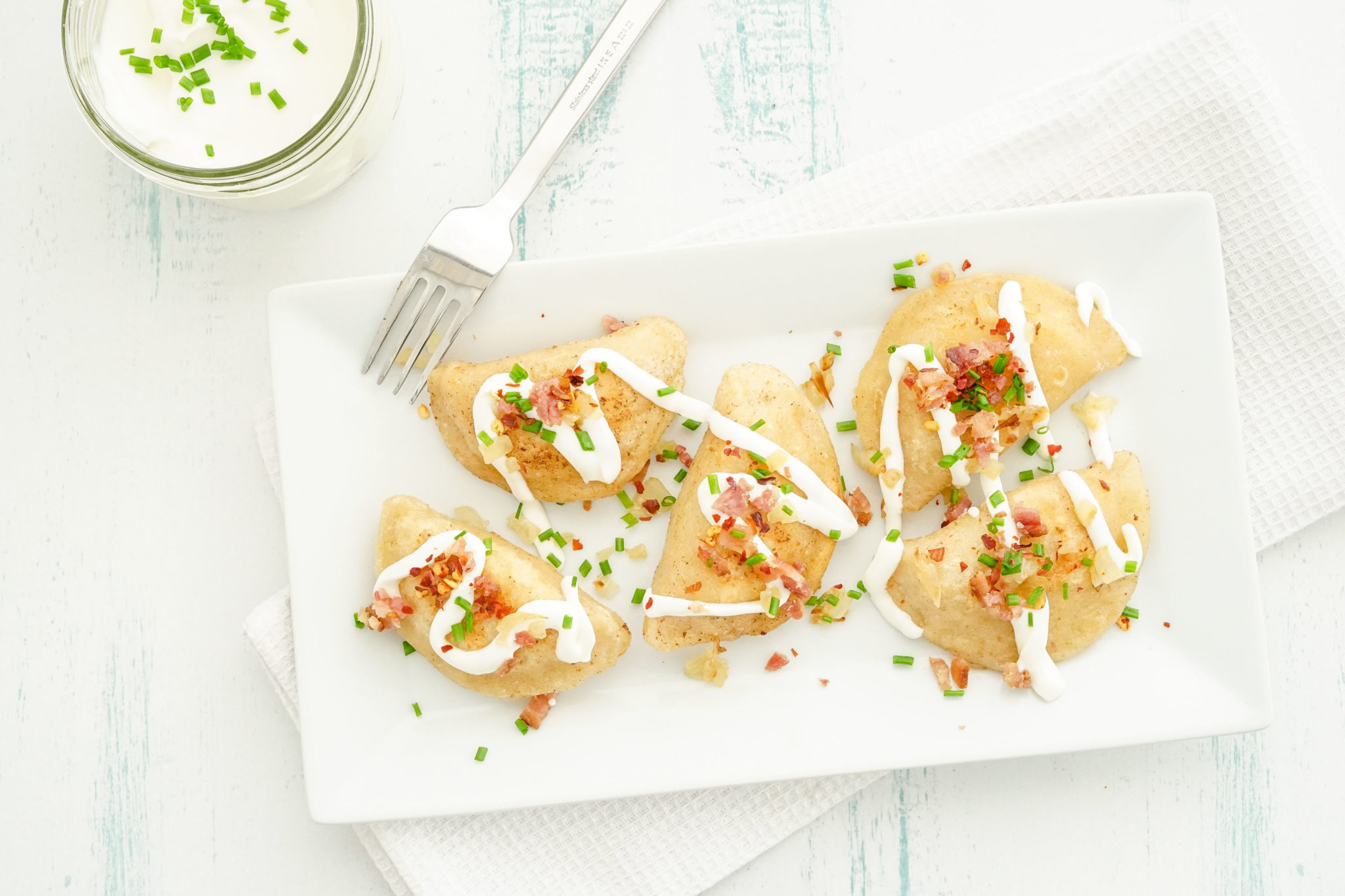 Loaded Perogies - EarthFresh Recipe