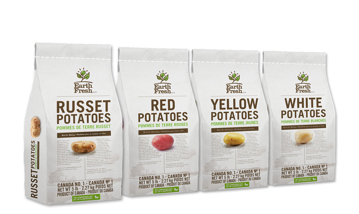 Compostable Packaging - EarthFresh