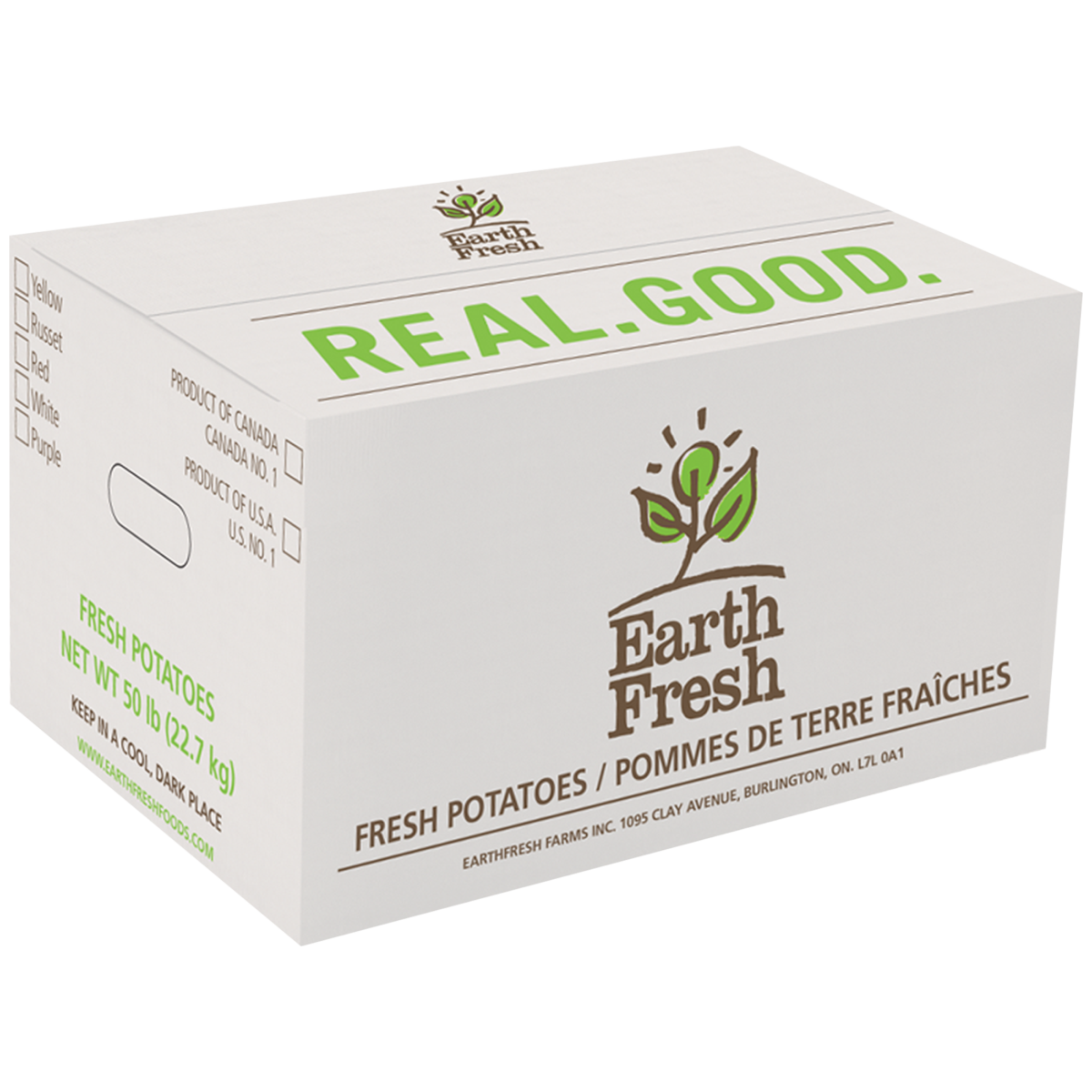 Finished Product Specifications - EarthFresh