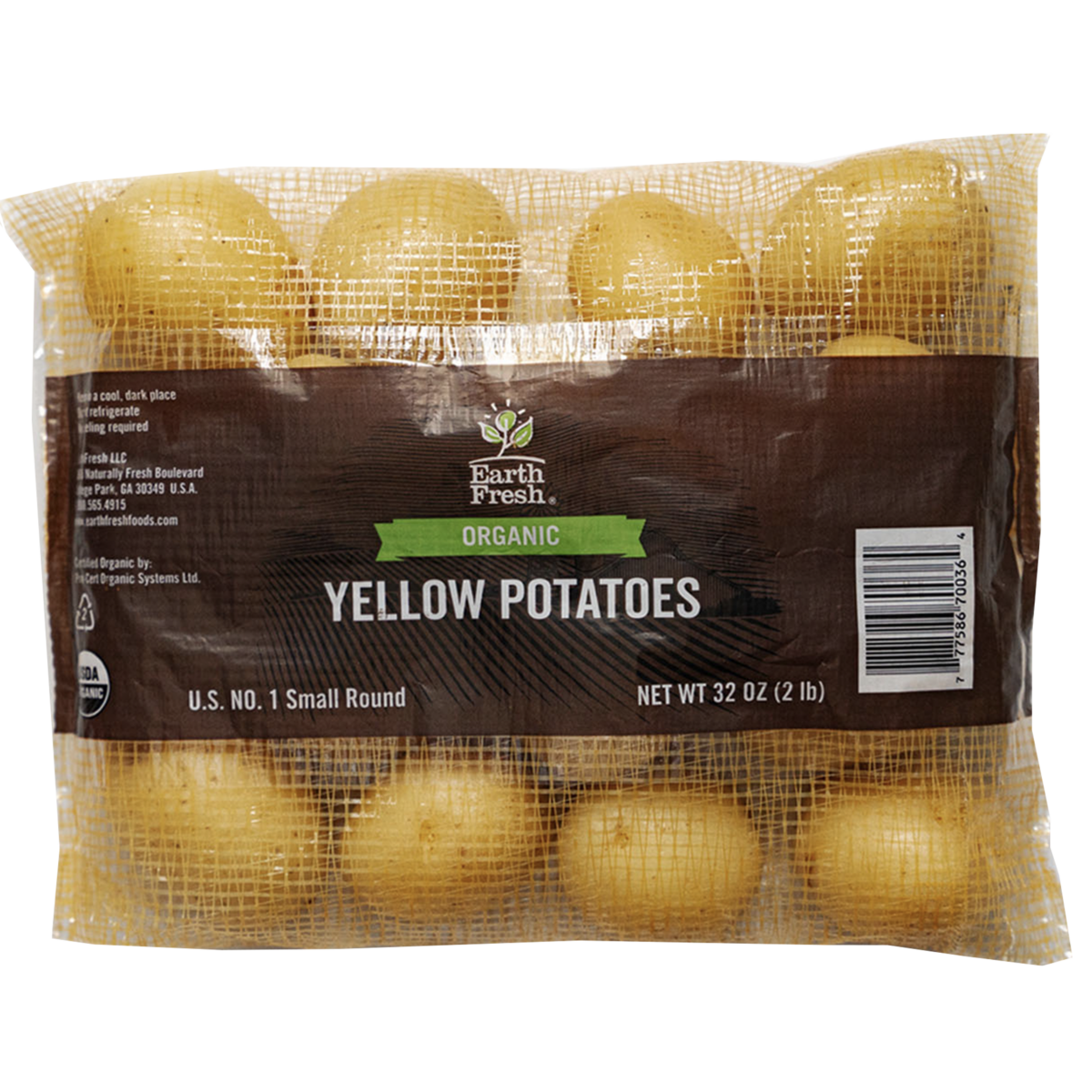 Organic Mini Yellow Potatoes - EarthFresh