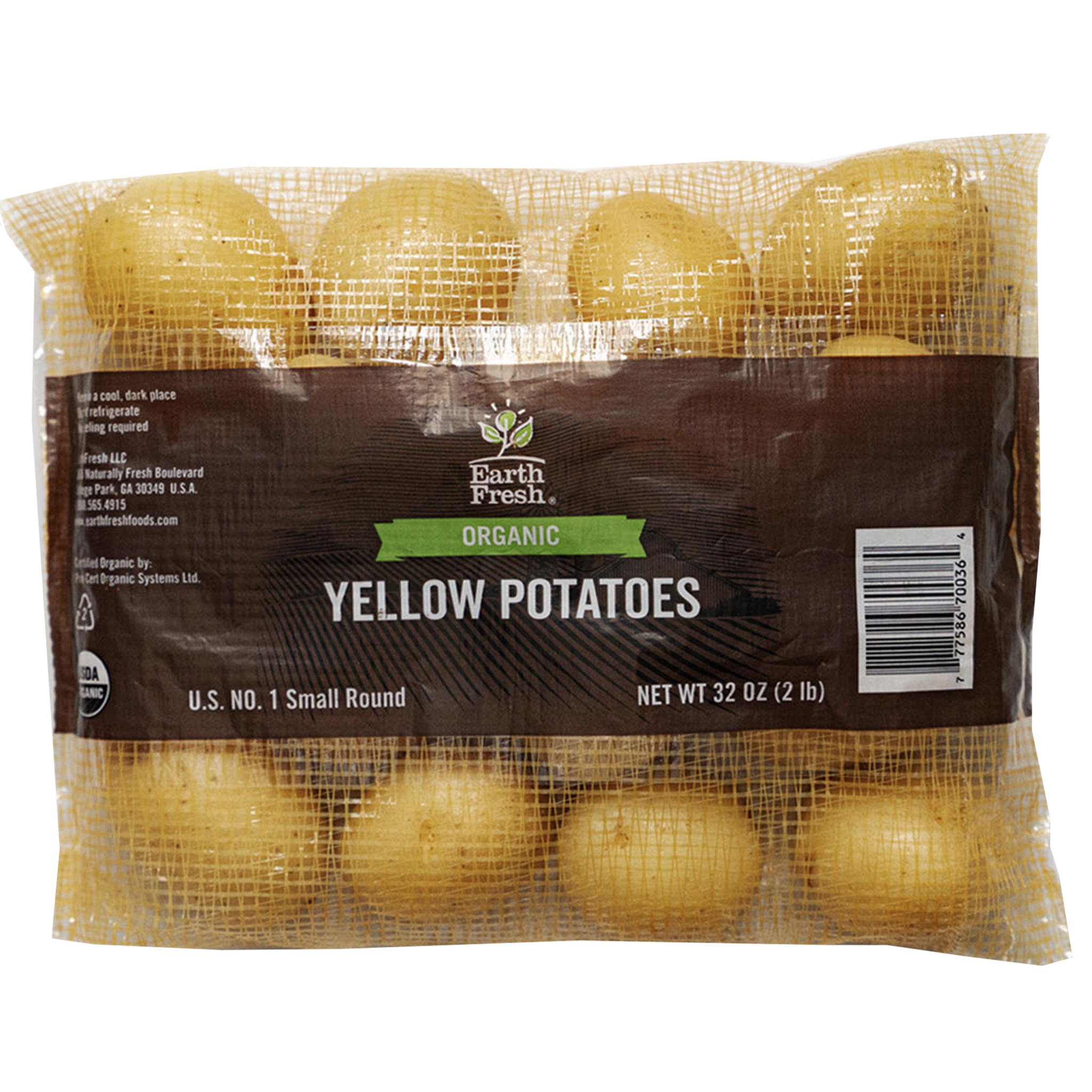 Organic Mini Yellow Potatoes - EarthFresh